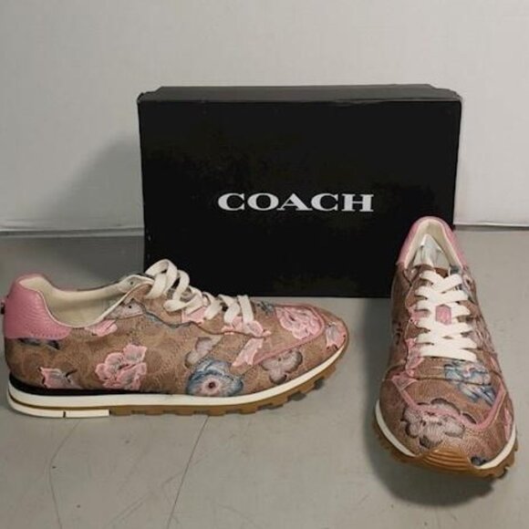 Coach | Shoes | Nwt New Iob Coach C18 Runner With Kaffe Fassett Print ...
